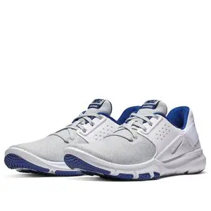 Nike Flex Control 3 Training Sneakers - White/blue