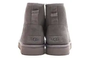 UGG Mini Side Logo Boots - Gray