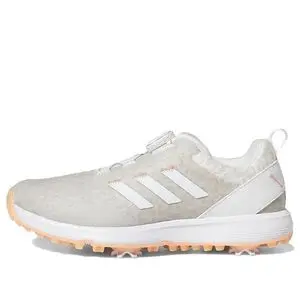 Adidas S2g Boa Spiked Golf Shoes - Cloud White/coral Fusion
