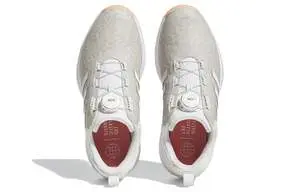 Adidas S2g Boa Spiked Golf Shoes - Cloud White/coral Fusion