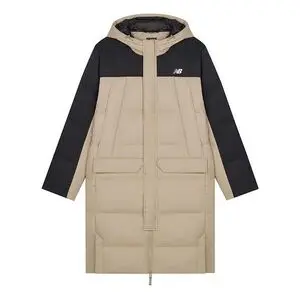 NEW BALANCE Down Jacket - Beige/black