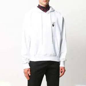 Off-White Cotton Logo Sweatshirt