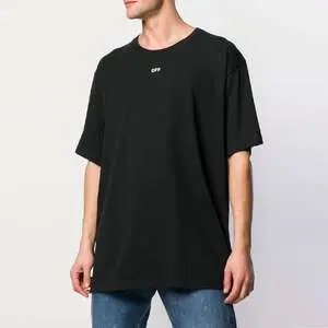 Off-White Skeleton Print Short Sleeve Oversized