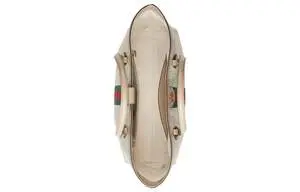Gucci Ophidia Medium Gg Tote - Beige/white