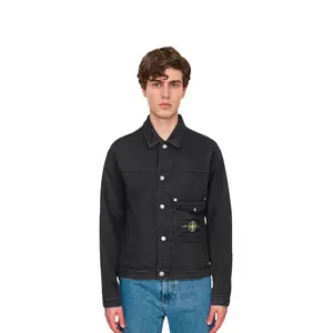 Supreme X Stone Island Fw23 Week 10 Denim Trucker Jacket