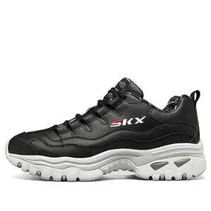 Sketchers Energy Sports Casual Lace-up Sneakers - Black/blue/red