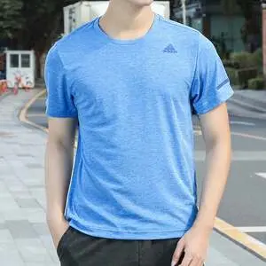 Adidas Training Sports Short-sleeve Tee - Blue
