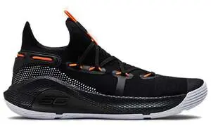 Under Armour Curry 6 "oakland Sideshowlow Top Basketball Sneakers - Black