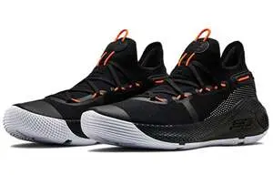 Under Armour Curry 6 "oakland Sideshowlow Top Basketball Sneakers - Black