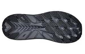 Hoka One One Clifton 8 Athletic Lace-up Sneakers - Black