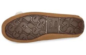 UGG Dakota Fur Bow Slipper - Chestnut