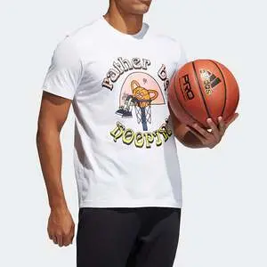 Adidas Lil Stripe Rbh Basketball Tee 'white