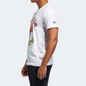 Adidas Lil Stripe Rbh Basketball Tee 'white