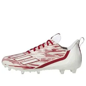 Adidas Adizero Cleats - White/red