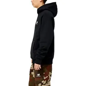 NEW BALANCE Athletics Quilted Fleece Hoodie Asia Sizing
