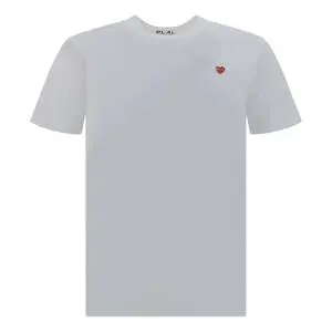 Play Comme Des Garcon Ss25 Small Heart T-shirt - White