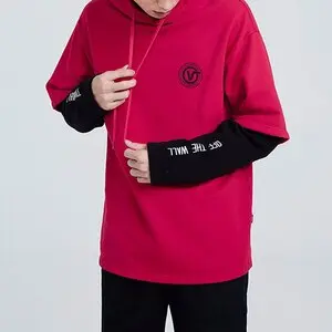 VANS Colorblock Alphabet Printing Hoodie