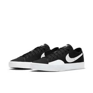 Nike Blazer Court Sb Low Top Sneakers - White/black