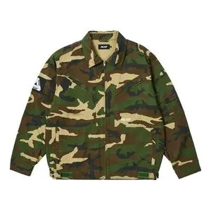 PALACE Aviator Jacket Camouflage Print - Green/camo