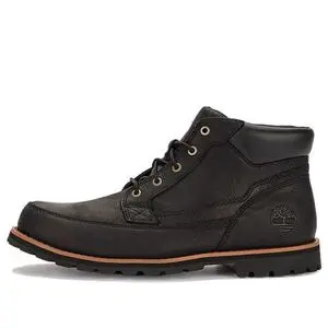 Timberland Premium Chukka Boots - Black/orange