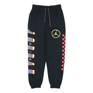 JORDAN Sports Sweatpants - Black