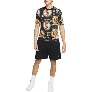 JORDAN X Maison Chateau Rouge T-shirt - Black