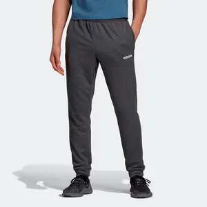 Adidas Mid Waist Knit Sports Bundle Feet Long Pants Gray