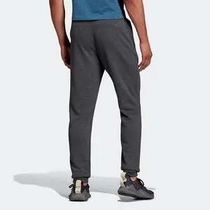 Adidas Mid Waist Knit Sports Bundle Feet Long Pants Gray