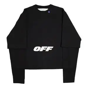 Off-white Long Sleeve Sweatshirts Hoodies For Men