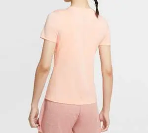 Nike Pro Mesh Training Short Sleeve Top - Pink