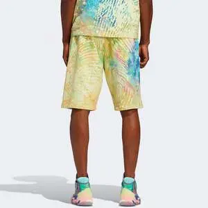 Adidas Originals X Pw March Madness Printed Shorts - Multi-color