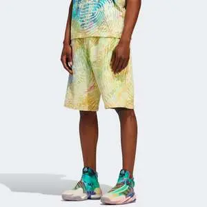 Adidas Originals X Pw March Madness Printed Shorts - Multi-color