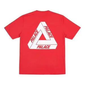 PALACE Palace Reverso Og Large Triangle Double Sided Short Sleeve T-Shirt Red