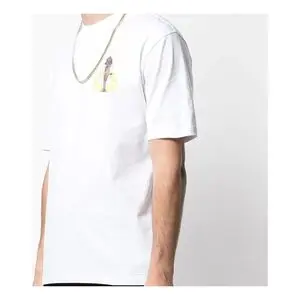 PALACE Rolls P3 Logo Printing Short Sleeve T-shirt - White