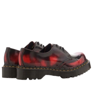 Dr. Martens 1461 Bex Oxford Shoes - Black/red