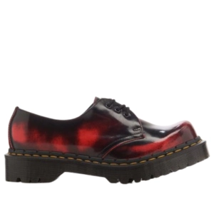Dr. Martens 1461 Bex Oxford Shoes - Black/red
