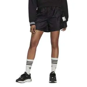 Adidas Relaxed-fit High-waist Nylon Shorts