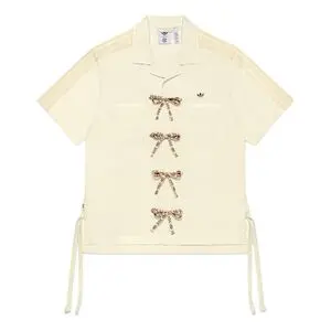 Adidas X Clot Bowling Shirt - Cream White
