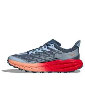 Hoka One One Speedgoat Athletic Shoes - Blue/red/orange