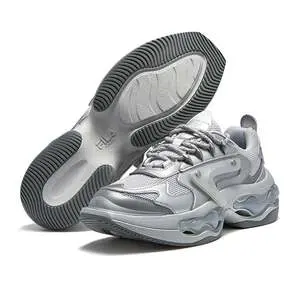 FILA FUSION Chunky "silver" Lace-up Sneakers