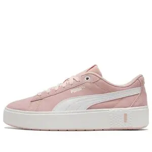 PUMA Puma Smash Platform V2 Suede "Peachskin" Sneakers Pink/blue