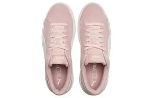 PUMA Smash Platform V2 Suede "peachskin" Sneakers - Pink/blue