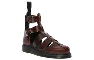 Dr. Martens Geraldo Leather Fisherman Sandals - Brown
