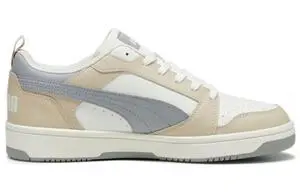 PUMA Rebound V6 Low Sneakers - White/oatmeal/grey