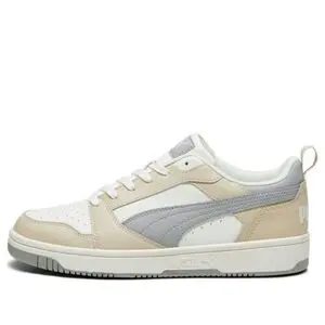 PUMA Rebound V6 Low Sneakers - White/oatmeal/grey