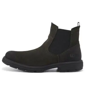 UGG Biltmore Chelsea Suede Boots - Dark Olive