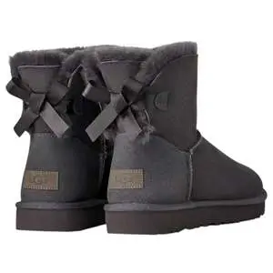 UGG Mini Bailey Bow Ii Boots - Obsidian
