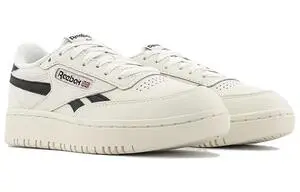 REEBOK Club C Double Platform Sneakers - Chalk/core Black/chalk
