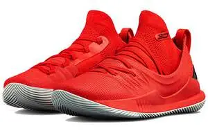 Under Armour Curry 5 "fired Up" Basketball Shoes - Red
