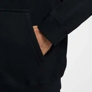 Nike Solo Swoosh Full-zip Fleece Hoodie - Black